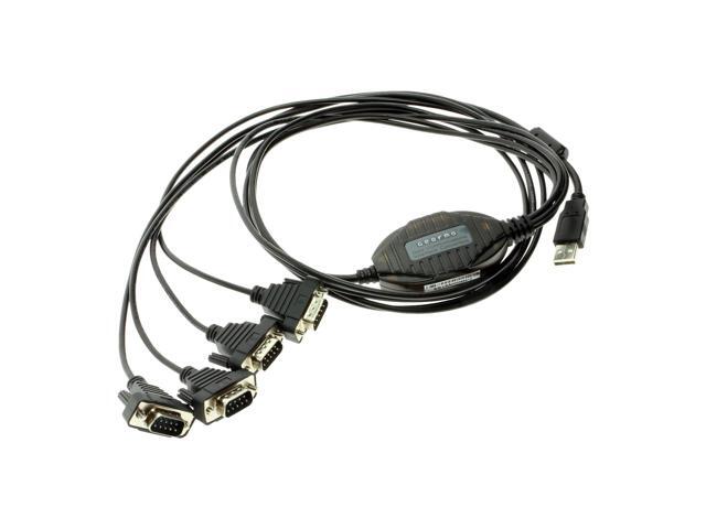 Click here for Gearmo 4 Port USB to Serial RS232 Adapter  3ft Cab... prices