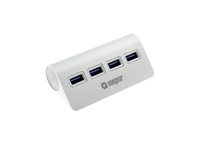 Click here for USBGear USBGear 4-Port USB 3.0 Data Hub Sleek Silv... prices