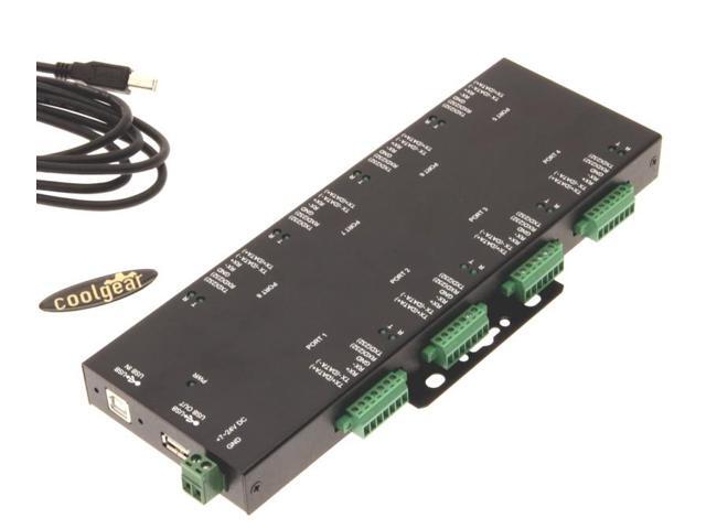 Click here for USBGear 8-Port Terminal Block RS232/422/485 to USB... prices