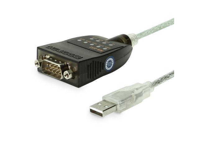 Click here for Gearmo USB to RS-232 Serial Adapter w/ LED Indicat... prices