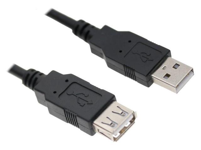 Click here for USBGear 4ft. Black USB 2.0 A-Male to A-Female Exte... prices