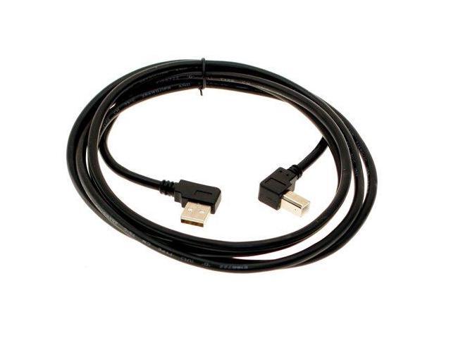 Click here for Cablemax 6ft. Black USB 2.0 Cable A Left Angle to... prices