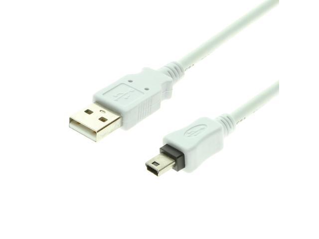 Click here for USBGear 8 inch White USB A to Mini B Cable prices