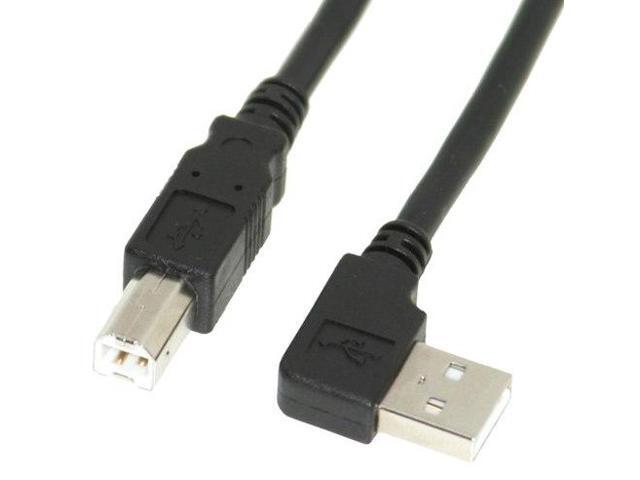 Click here for USBGear 6ft. Black USB Cable A Left Angle to B Hig... prices