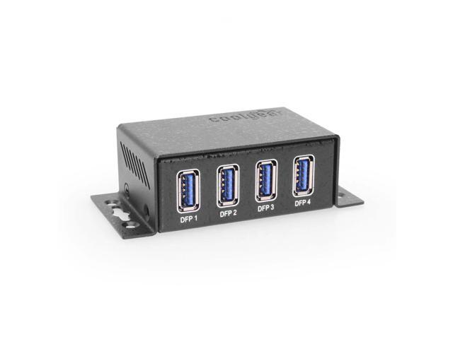 Click here for Coolgear 4 Port USB 3.2 Gen 2 Mini Powered Hub w/... prices