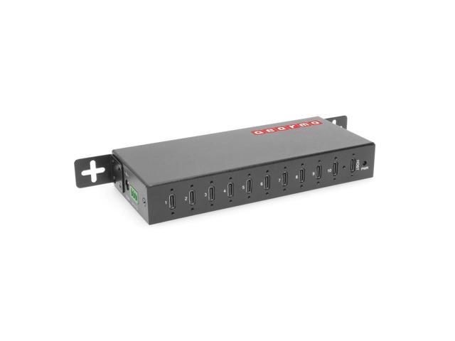 Click here for Gearmo 10-Port USB 3.2 Gen 2 Type-C Industrial Sur... prices
