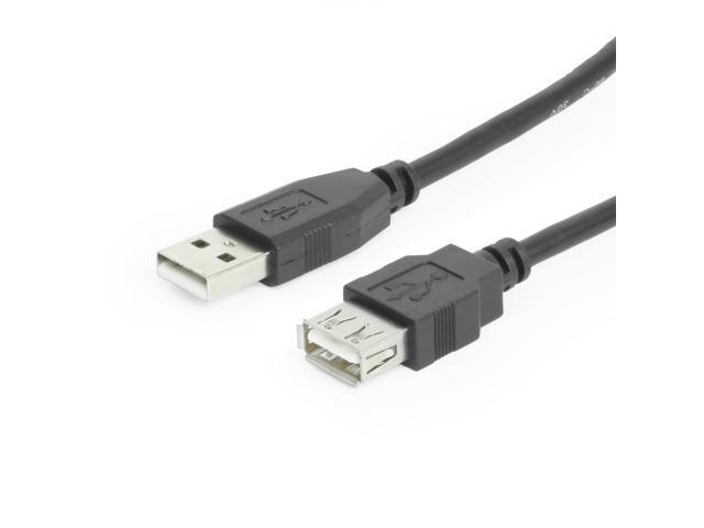 Click here for USBGear 2ft. Black USB 2.0 A-Male to A-Female Exte... prices