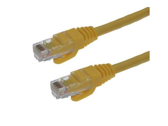 Click here for CableMAX 9ft Yellow Cat6 Snagless RJ45 Ethernet Pa... prices