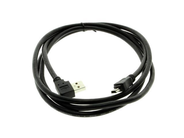 Click here for USBGear 6ft. USB 2.0 Left Angle High-Speed A to MI... prices