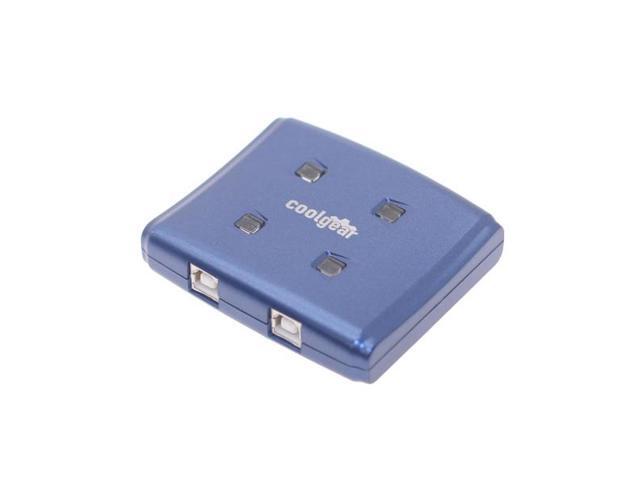 Click here for USBGear Blue USB switch with USB 2.0 high speed al... prices