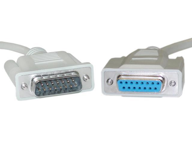 Click here for DB15 Male to DB15 Female (MAC only)  15C  6 ft prices