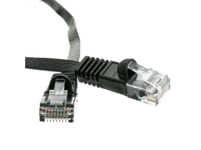 Click here for CableWholesale 10X8-62210 Cat6 Black Flat Ethernet... prices