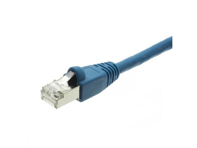Click here for Shielded Cat6a Blue Ethernet Patch Cable  Snagless... prices