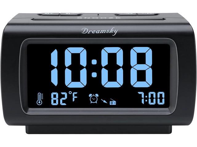 Click here for DreamSky Alarm Clock Radios for Bedrooms with Batt... prices