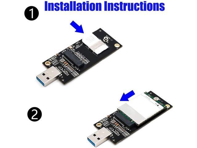 Click here for NGFF(M.2) Key B to USB 3.0 Adapter with SIM 6Pin S... prices