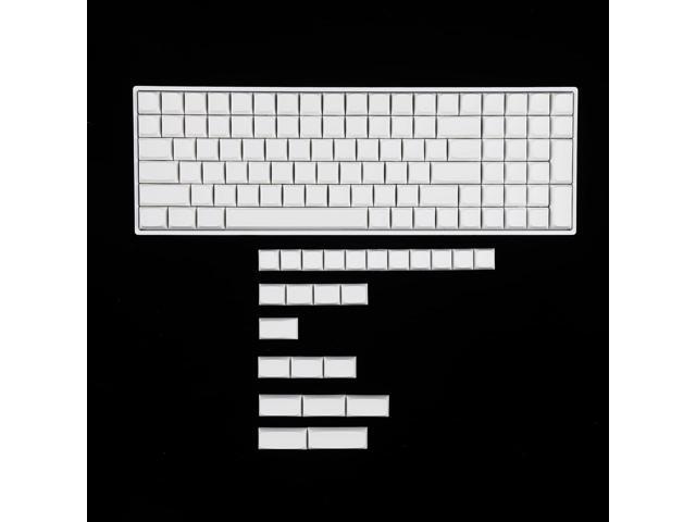 Click here for YMDK 124 Key White Blank ZDA XDA V2 Keycaps PBT Ke... prices
