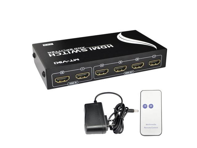 Click here for iKKEGOL 4 Port Output 4x 2 Input HDMI Splitter Swi... prices