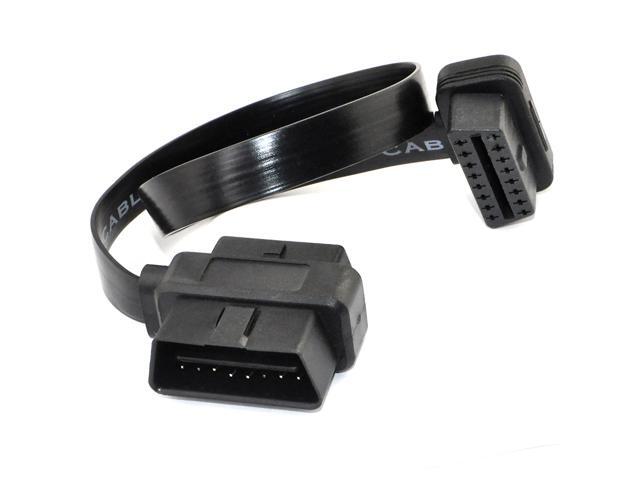 Click here for iKKEGOL 60cm OBD2 II 16 Pin Flat Thin Noodle Male... prices
