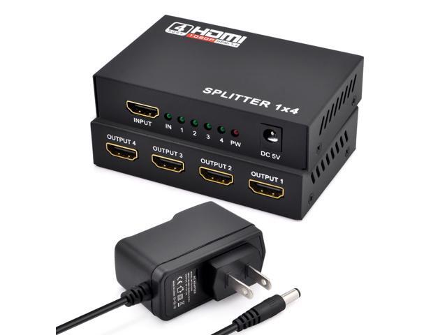 Click here for iKKEGOL 4 Port 1 x 4 HDMI Splitter Switch Video HU... prices