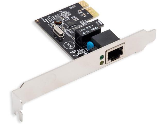 Click here for Syba SD-PEX24009 Gigabit LAN Network NIC PCIe x1 C... prices