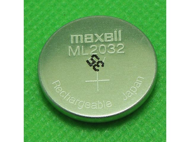 Click here for MAXELL ML2032 ML 2032 RECHARGEABLE 3V BUTTON COIN... prices