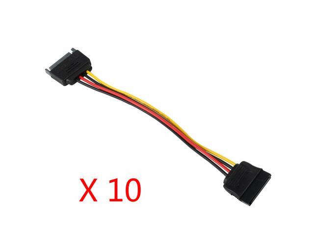 Click here for New 10 Pieces 15 Pin SATA Power Extension Cable -... prices
