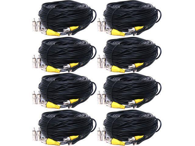 Click here for VideoSecu 8 Pack 150ft BNC CCTV Video Power Cables... prices