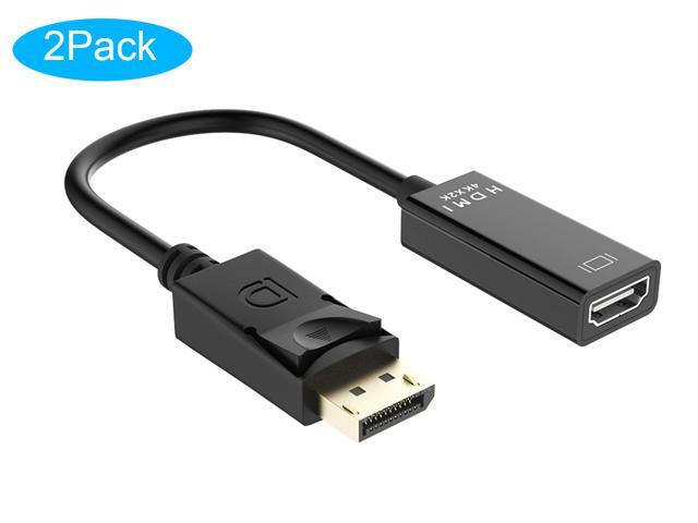 Click here for 2Pack 4K DisplayPort to HDMI Adapter Audio Video C... prices