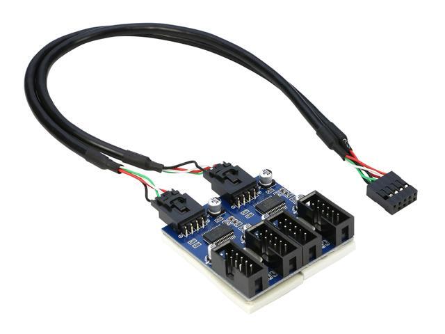 Click here for USB 2.0 Splitter Hub Adapter  RIITOP 9Pin USB2.0 H... prices