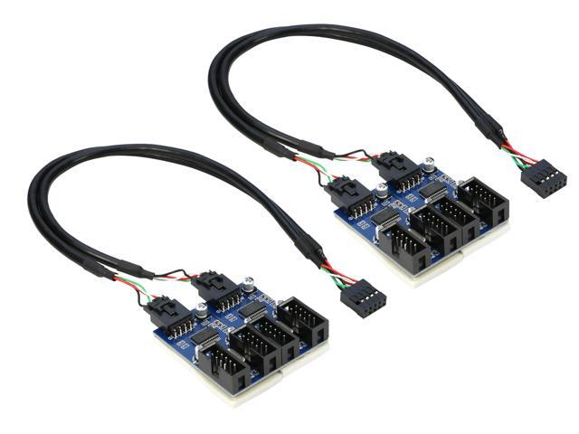 Click here for 9pin USB Header Splitter  RIITOP Internal Motherbo... prices