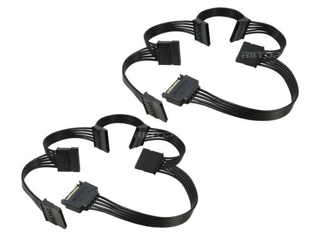 Click here for SATA Power Cable Splitter Adpater 600mm (2Pack)  R... prices