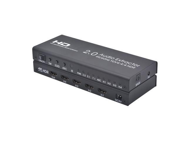 Click here for 4K HD 2.0 Switcher Switch Splitter 4 in 1 out 4KX2... prices