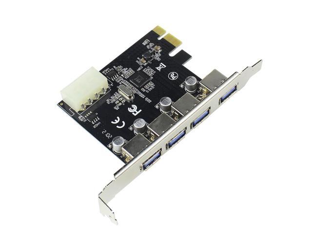 Click here for 4 Port USB 3.0 PCI-e Expansion Card PCI Express PC... prices