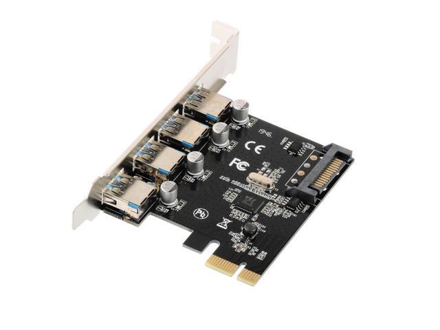Click here for 4 Port USB 3.0 PCI-e Expansion Card PCI Express PC... prices