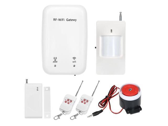 Click here for RF WIFI Gateway Smart Alarm System Door Sensor PIR... prices