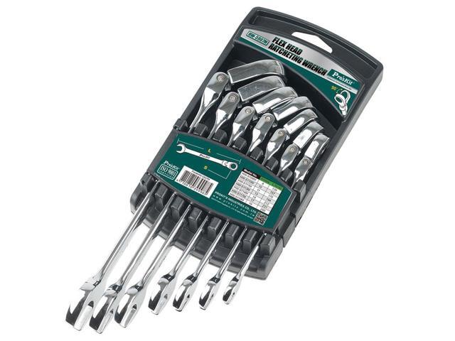 Click here for ProsKit 7pcst HW-5907M Flex Head Gear Wrench Set R... prices