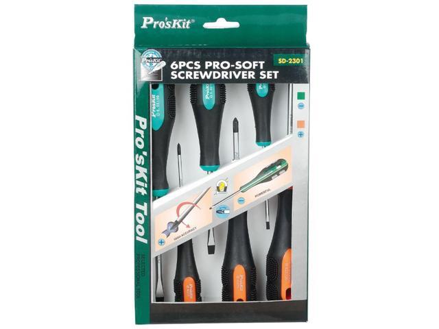 Click here for ProsKit SD-2301 Two-Color Pro-Soft Screwdriver Set... prices