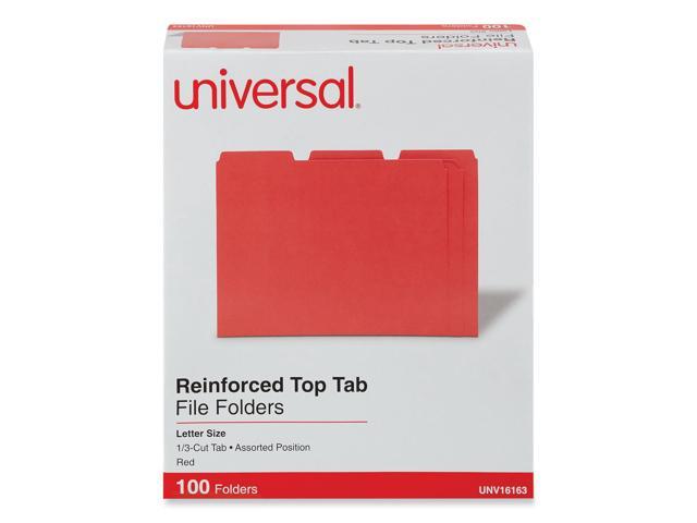 Click here for UNIVERSAL Colored File Folders 1/3 Cut Assorted Tw... prices