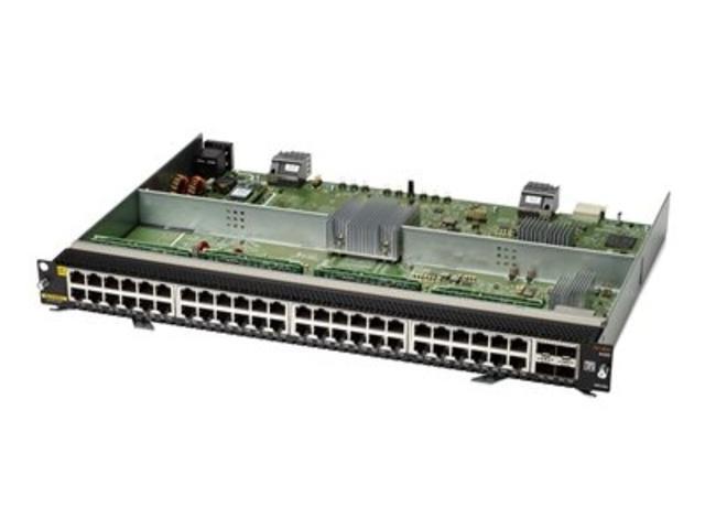 Click here for HPE Aruba 6400 48P 1GBe CLS6 PoE 4SFP56 Module prices