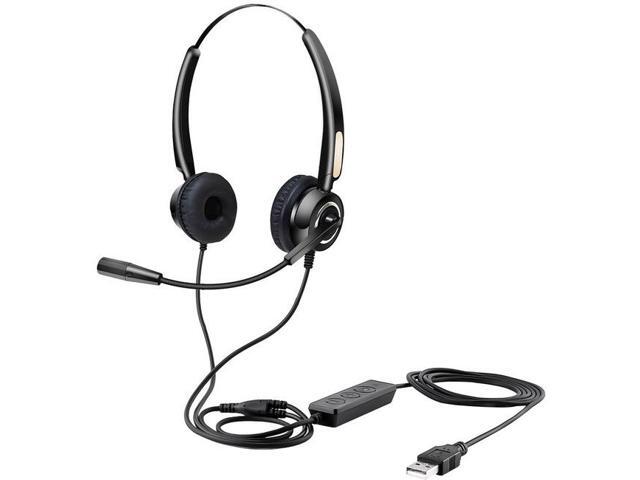 Click here for Movee: USB Headset W/ Remote On-Ear Wired 6.9 Cabl... prices