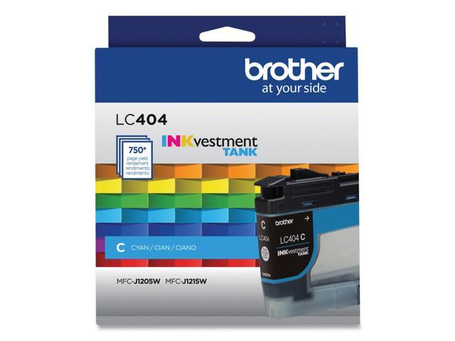 Click here for LC404CS INKvestment Ink 750 Page-Yield Cyan prices