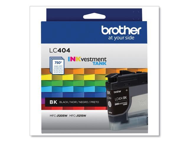 Click here for Brother LC404BKS INKvestment Ink 750 Page-Yield Bl... prices