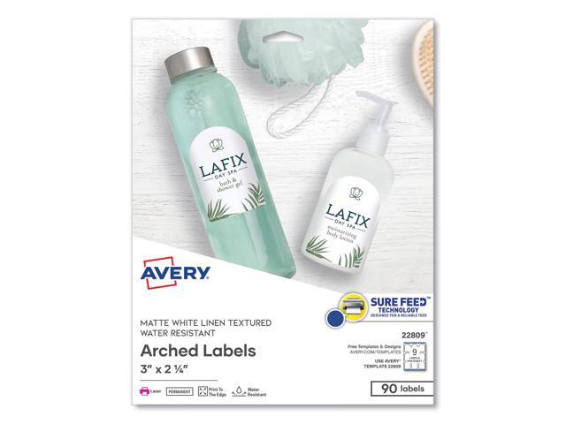 Click here for Avery Textured Arched Print-to-the-Edge Labels 3 x... prices