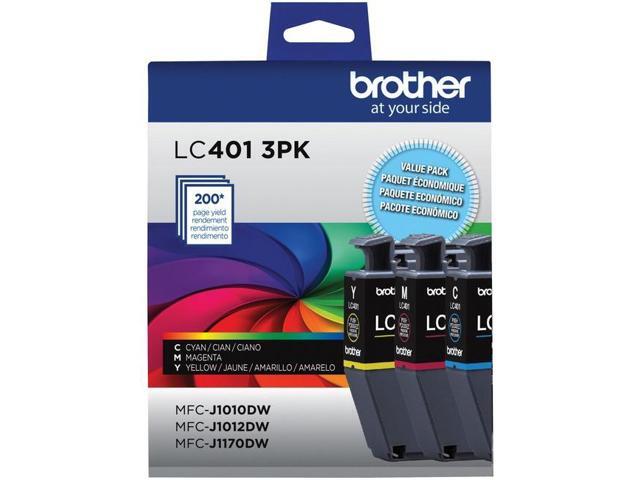 Click here for Brother LC401 Cyan/Magenta/Yellow Standard Yield I... prices
