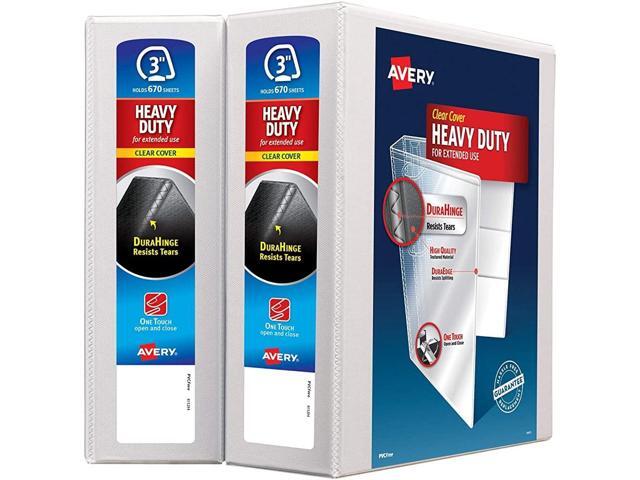 Click here for Heavy-Duty Non Stick View Binder with DuraHinge an... prices