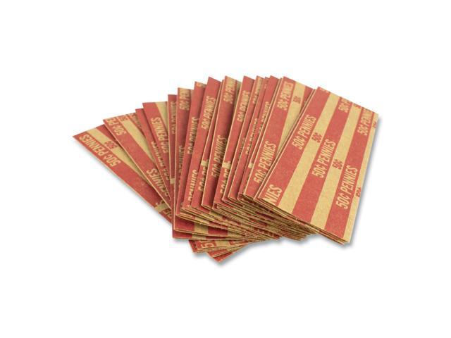 Click here for FLAT TUBULAR COIN WRAP  PENNIES  $0.50  RED  1 000... prices