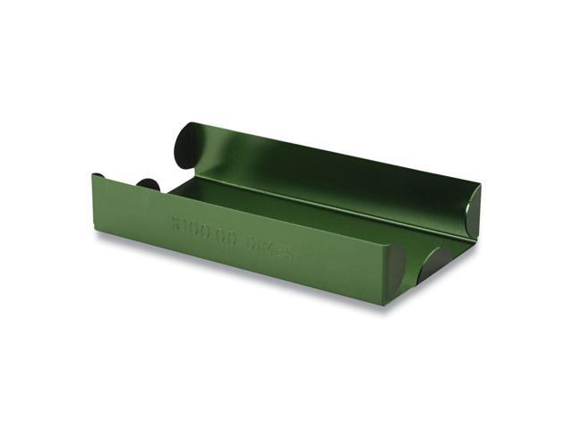 Click here for METAL COIN TRAY  DIMES  3.5 X 10 X 1.75  GREEN prices