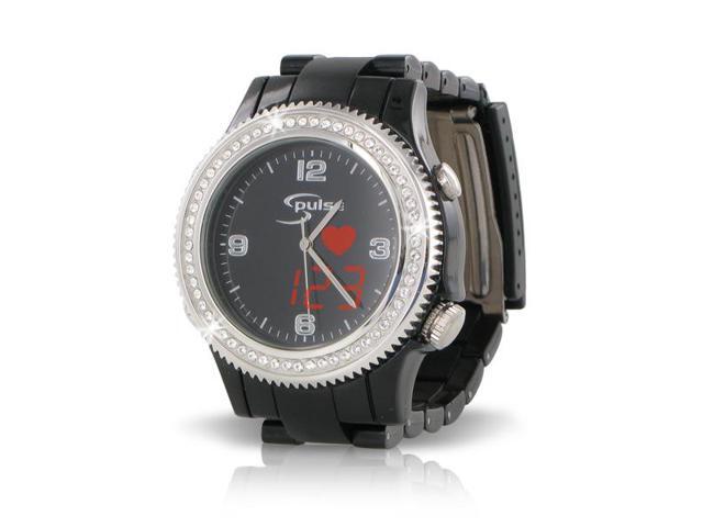 Click here for Fashion S-Pulse Heart Rate and Dual Time Zone Watc... prices