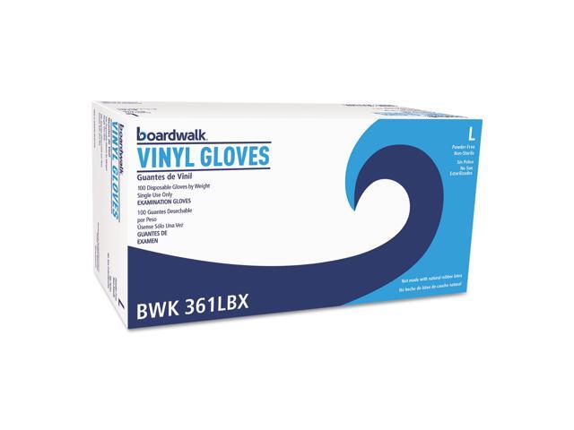 Click here for Boardwalk Exam Vinyl Gloves Clear Large 3 3/5 mil... prices