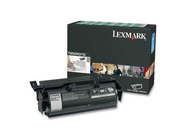 Click here for Lexmark (T650H31G) Black Toner Cartridge prices